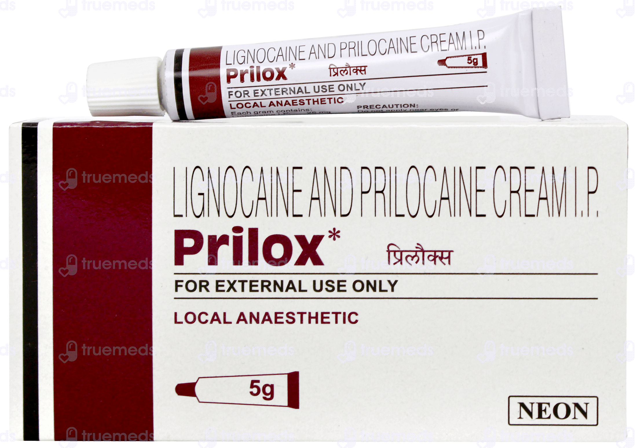 Prilox 2.5/2.5 MG Cream 5 GM | Order PRILOX 2.5/2.5 MG OINTMENT 5 GM ...