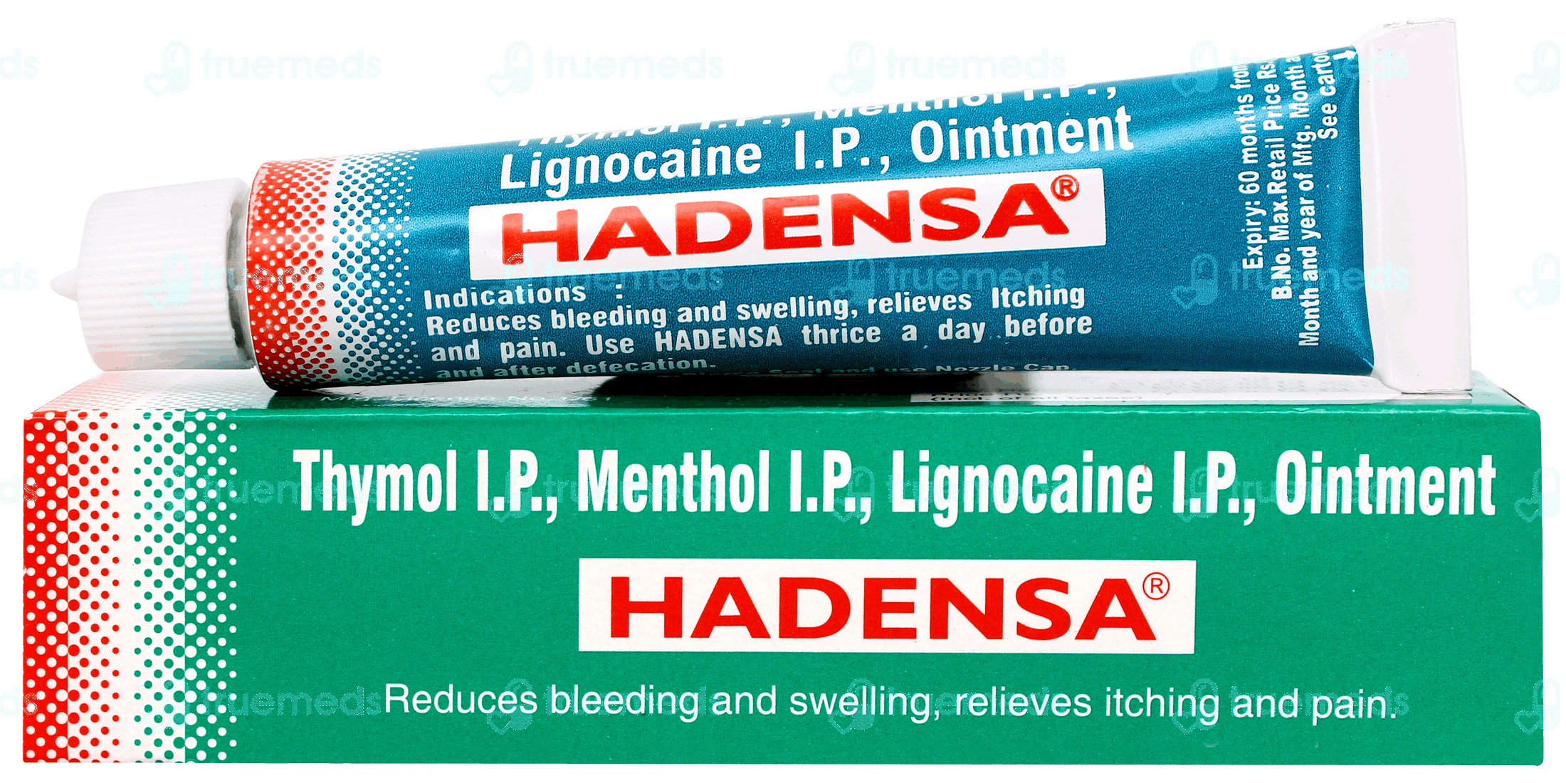 Hadensa Ointment 20 GM | Order HADENSA OINTMENT 20 GM Online at Truemeds