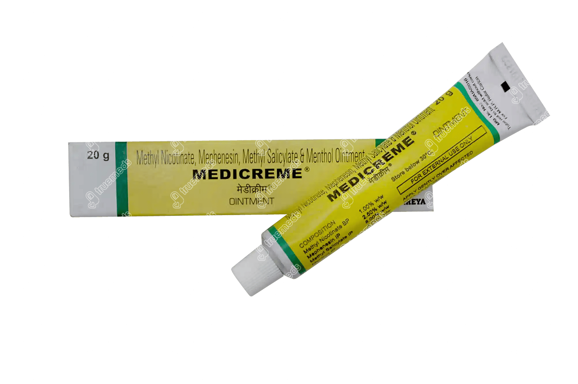 Medicreme Ointment 20 Gm - Uses, Side Effects, Dosage, Price | Truemeds
