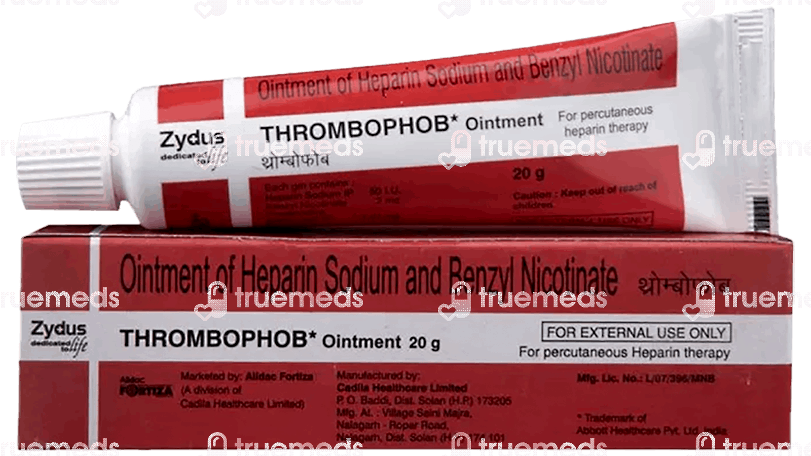 Thrombophob Ointment: Uses, Side Effects, Price & Substitutes