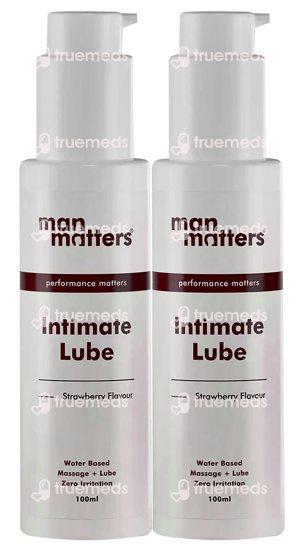 Man Matters Intimate Lube Water Based Strawberry Flovour Lubricant Pack ...