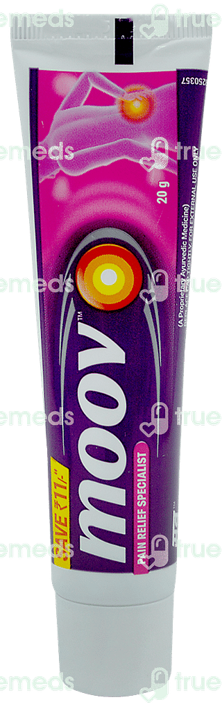 Moov Ointment 20 Gm - Uses, Side Effects, Dosage, Price | Truemeds Moov Ointment 20 Gm - Uses, Side Effects, Dosage, Price | Truemeds
