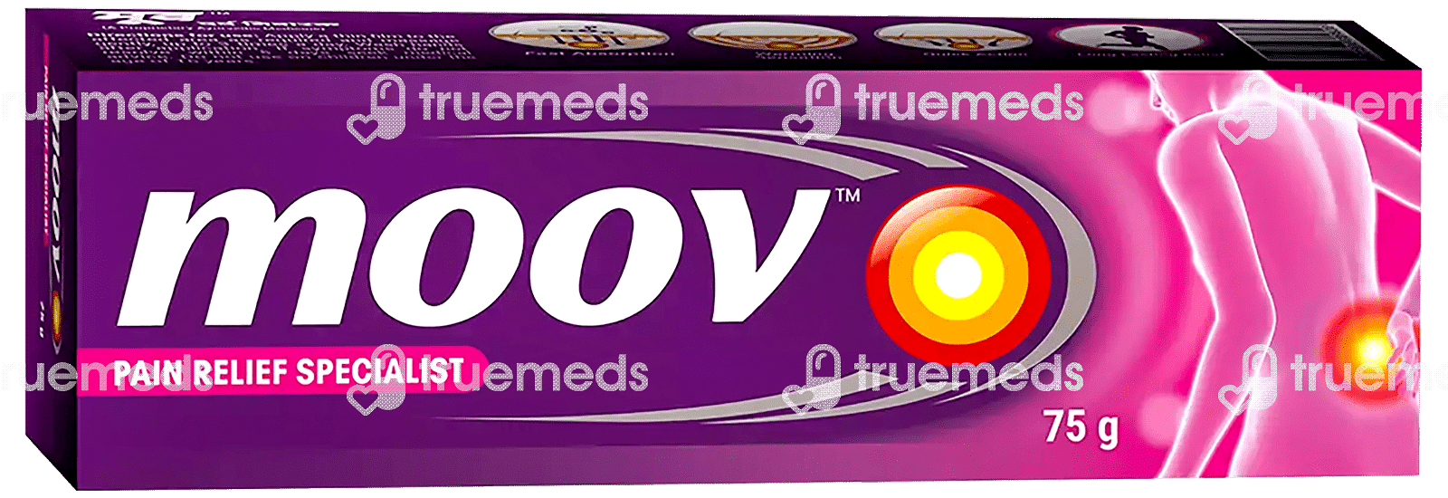 Moov Ointment 75 Gm - Uses, Side Effects, Dosage, Price | Truemeds Moov Ointment 75 Gm - Uses, Side Effects, Dosage, Price | Truemeds