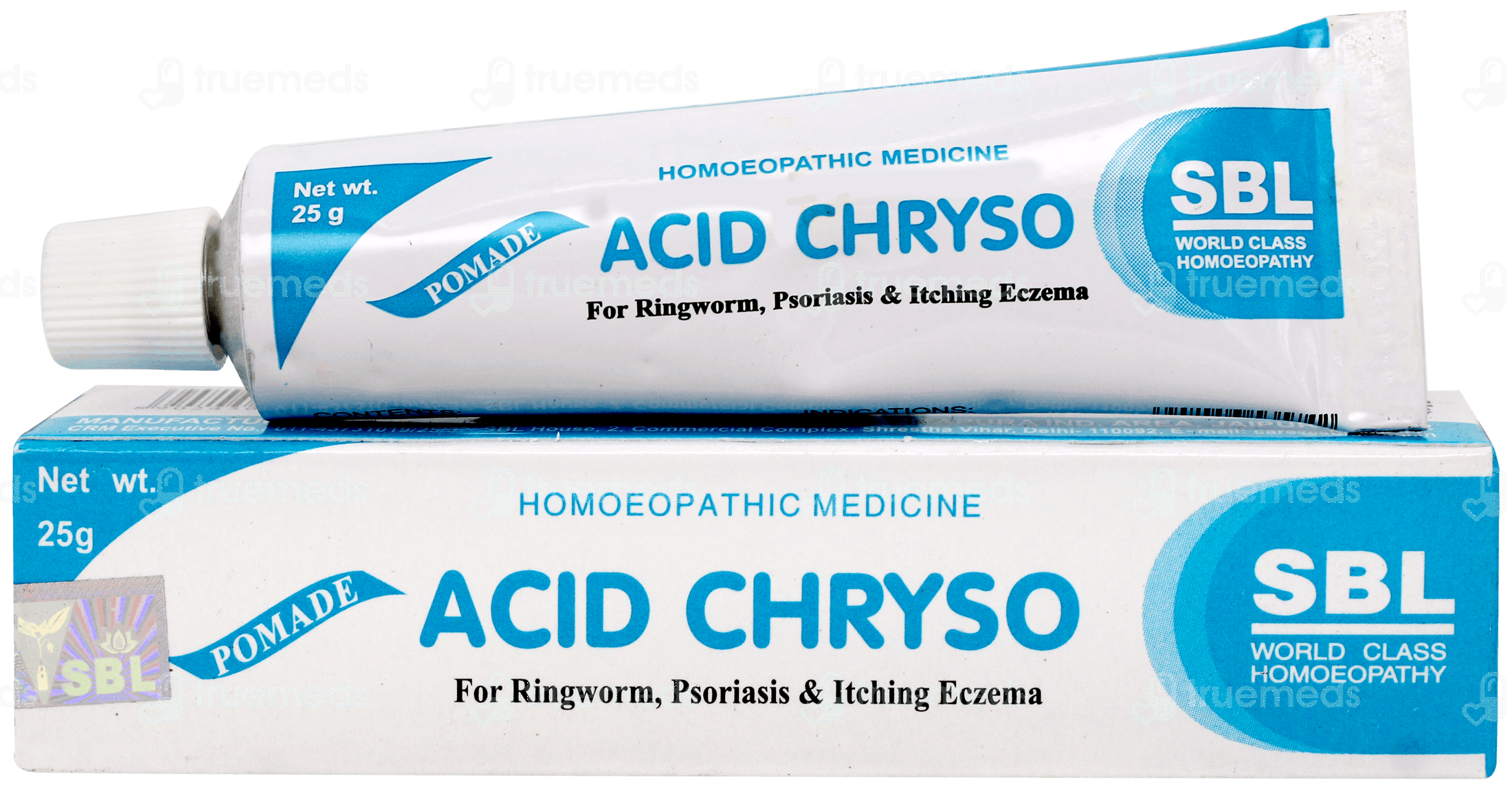 Sbl Acid Chryso Ointment 25 Gm - Uses, Side Effects, Dosage, Price ...