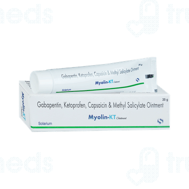 Myolin Kt Ointment 20 Gm - Uses, Side Effects, Dosage, Price | Truemeds