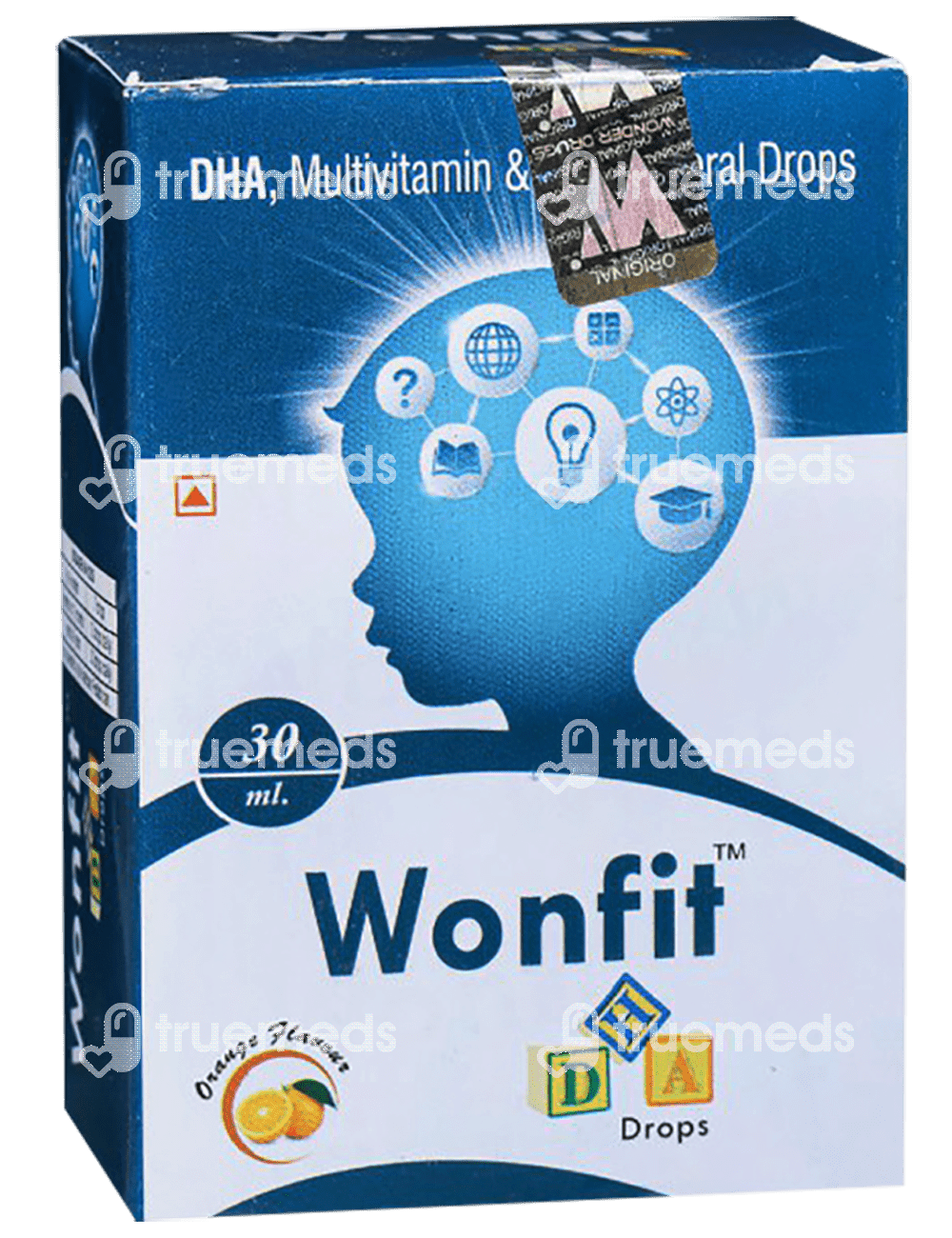 Wonfit Dha Orange Flavour Oral Drops 30 Ml - Uses, Side Effects, Dosage, Price | Truemeds