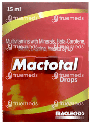 Mactotal Drops 15 Ml - Uses, Side Effects, Dosage, Price | Truemeds