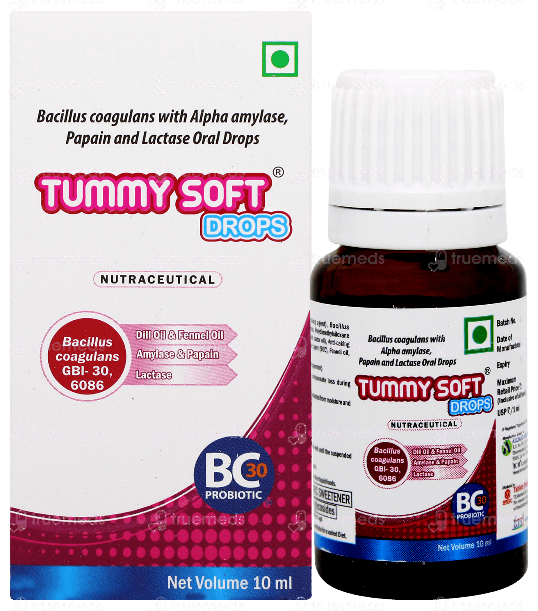 Tummy Soft Oral Drops 10 Ml - Uses, Side Effects, Dosage, Price | Truemeds