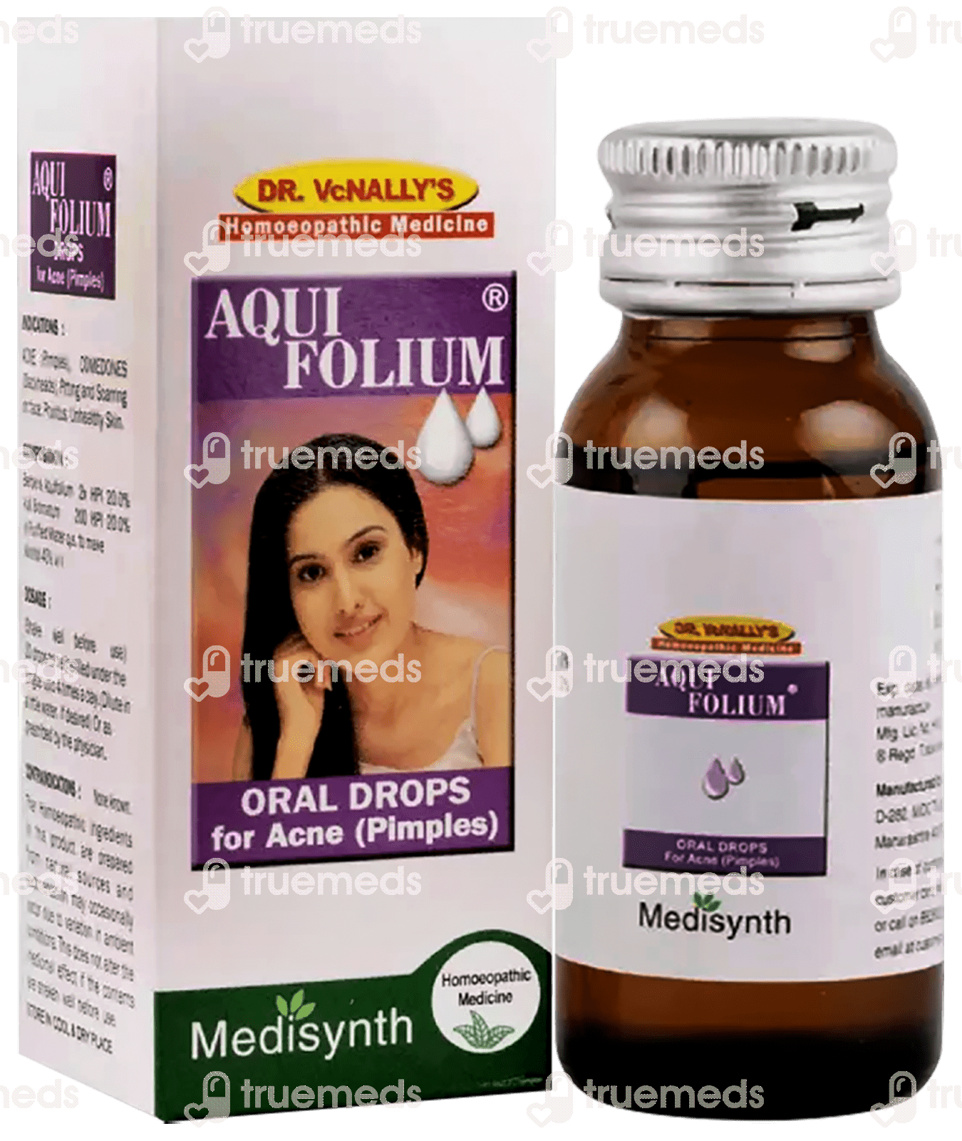 Medisynth Aqui Folium Drop 30 Ml - Uses, Side Effects, Dosage, Price | Truemeds