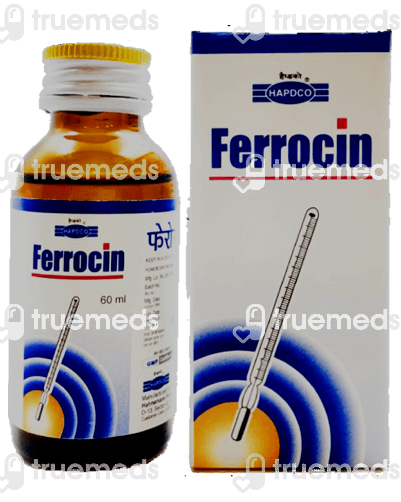 Hapdco Ferrocin Drop 60 Ml - Uses, Side Effects, Dosage, Price | Truemeds