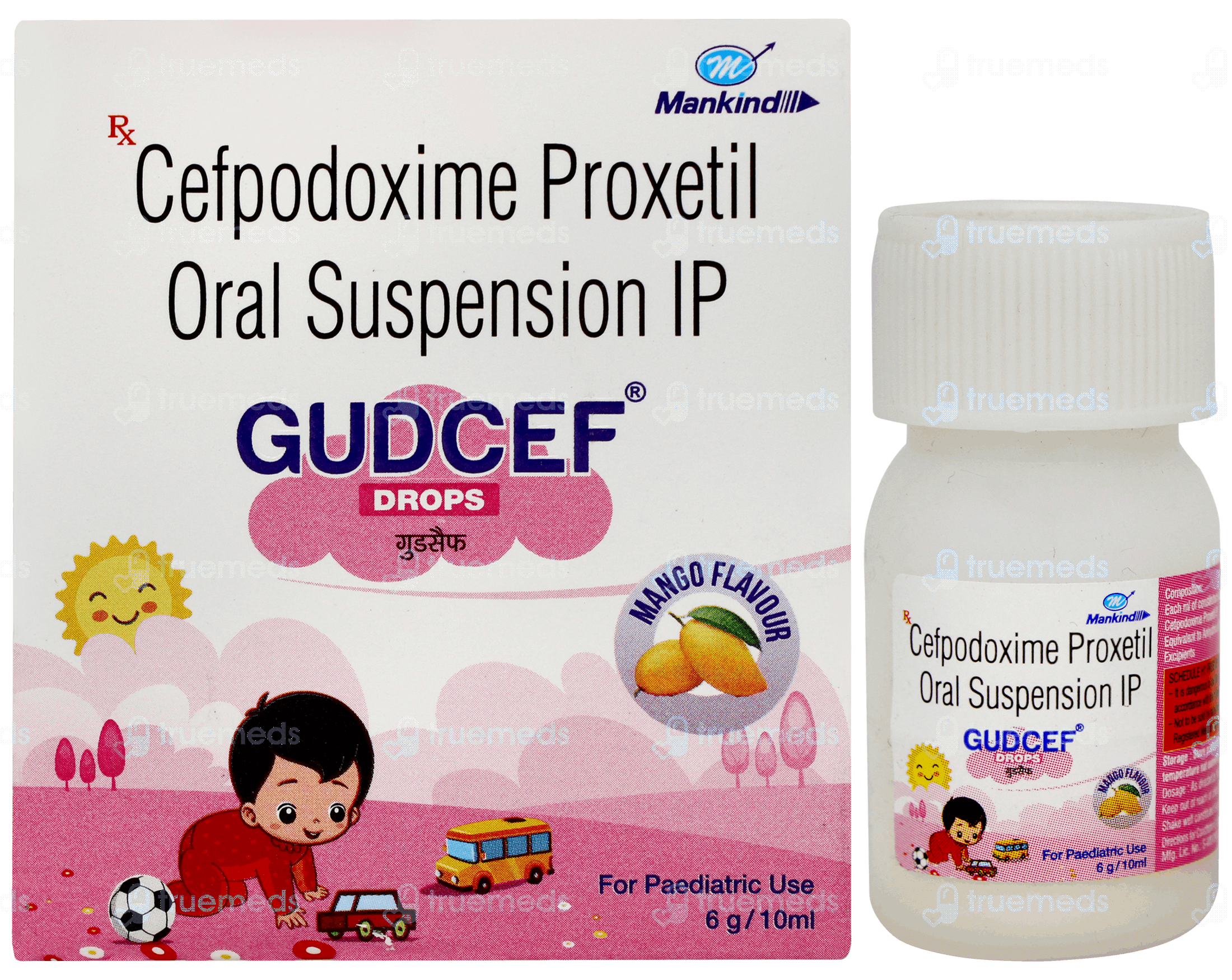 Gudcef Mango Flavour Oral Drops 10ml - Uses, Side Effects, Dosage ...