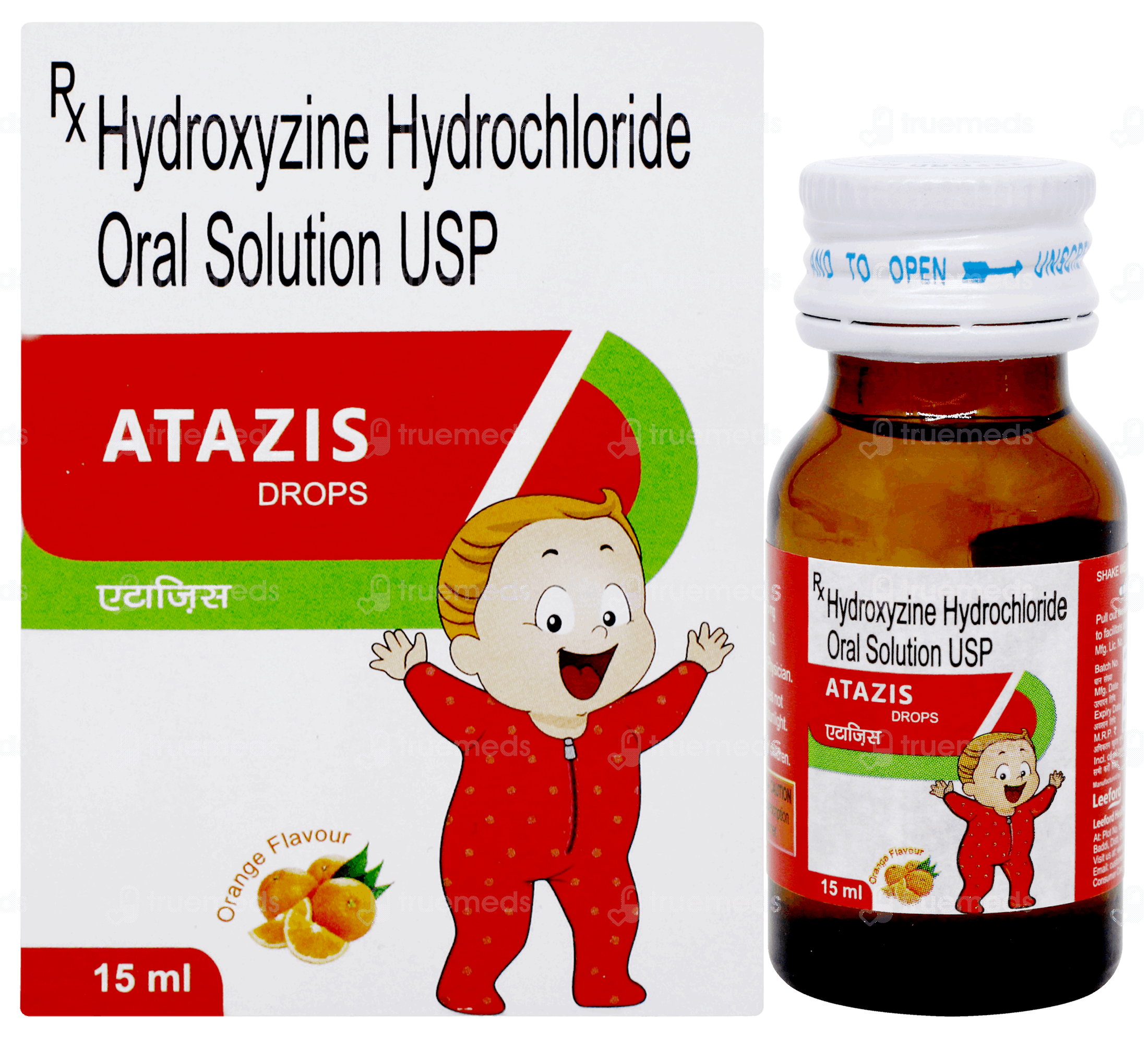 Atazis Orange Flavour Oral Drops 15ml - Uses, Side Effects, Dosage ...