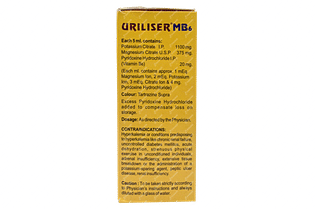 Uriliser Mb6 Oral Solution 200 Ml - Uses, Side Effects, Dosage, Price ...