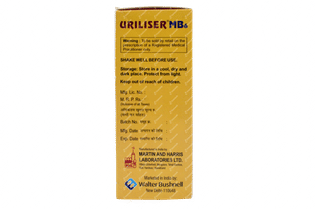 Uriliser Mb6 Oral Solution 200 Ml - Uses, Side Effects, Dosage, Price ...