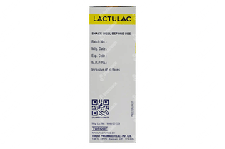 Lactulac 10 Gm Solution 100 Ml - Uses, Side Effects, Dosage, Price ...