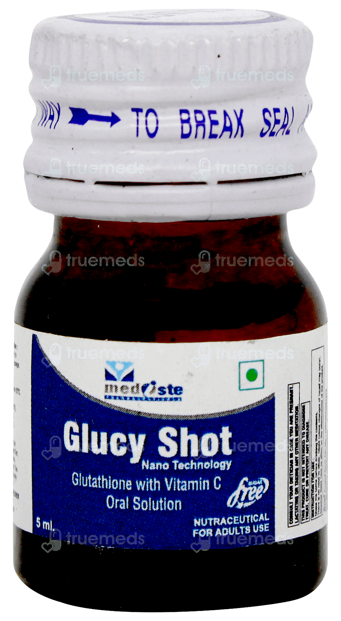 Glucy Shot Oral Solution 5 Ml - Uses, Side Effects, Dosage, Price | Truemeds