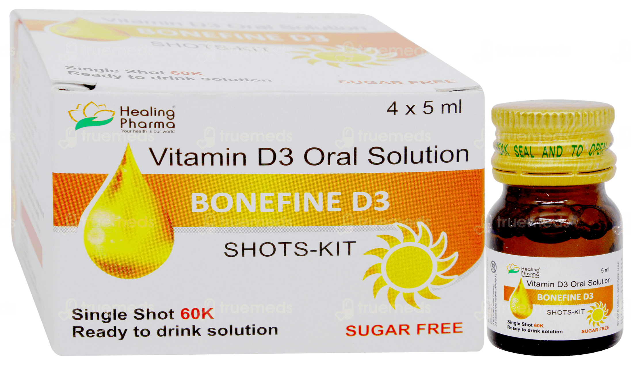 Bonefine D3 Shots Kit Solution 5ml: Uses, Side Effects, Price & Substitutes