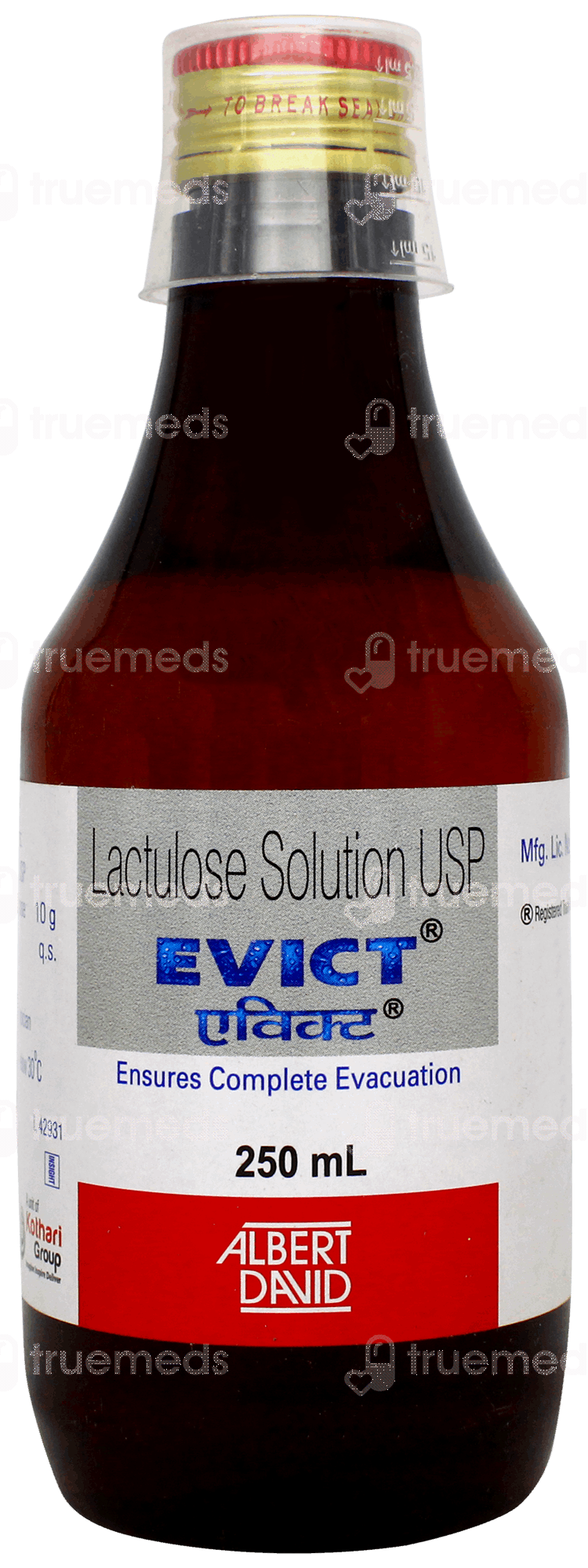 Evict Solution 250ml - Uses, Side Effects, Dosage, Price | Truemeds