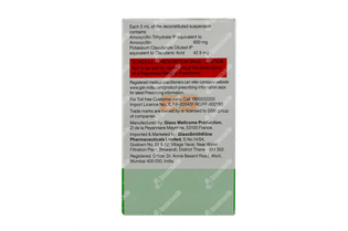 Augmentin Es 642.9Mg/5Ml Oral Suspension 50 Ml: Uses, Side Effects ...