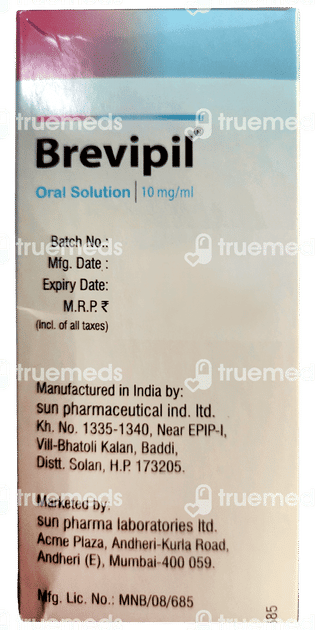Brevipil 10 MG Oral Solution 200 ML | Order Brevipil 10 MG Oral ...