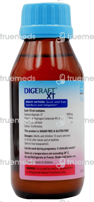 Digeraft Xt Oral Suspension 150 Ml - Uses, Side Effects, Dosage, Price ...