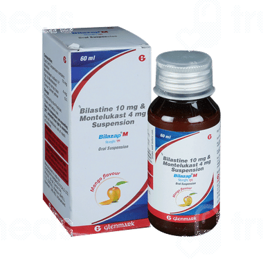 Bilazap M Oral Suspension 60 Ml - Uses, Side Effects, Dosage, Price ...