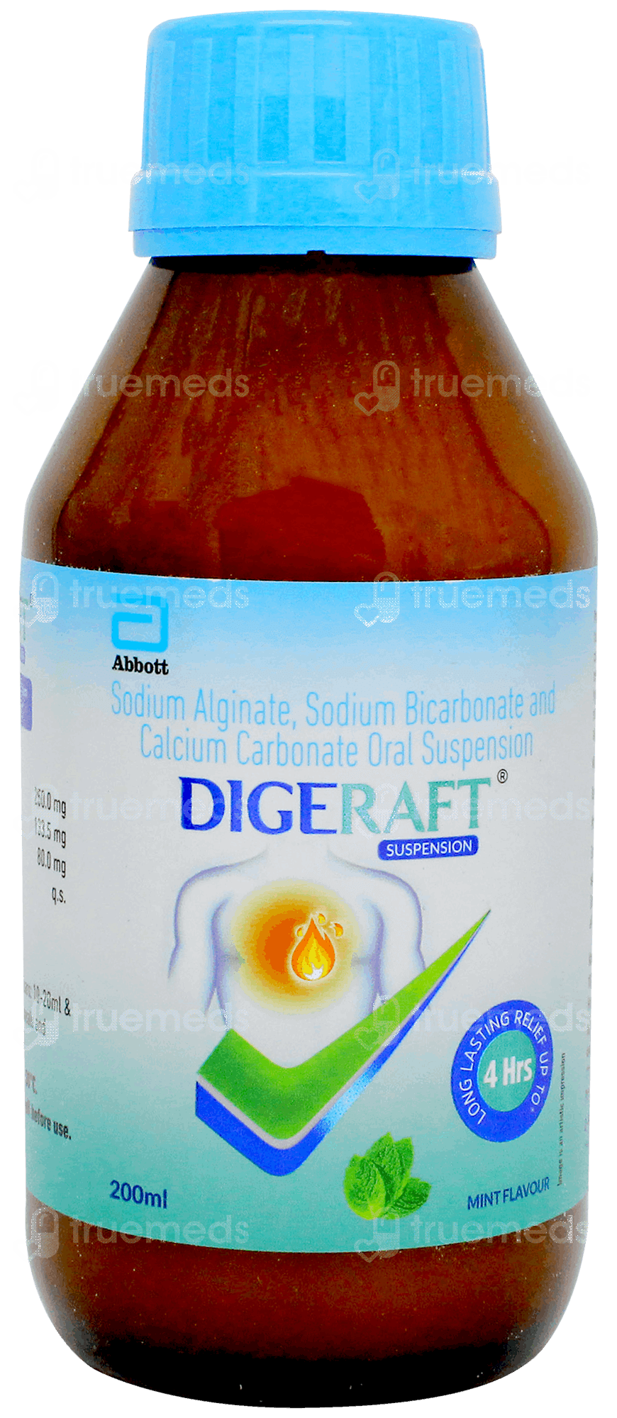 Digeraft Mint Flavour Suspesion 200ml - Uses, Side Effects, Dosage ...