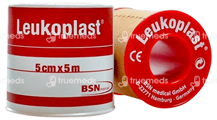 Leukoplast 5 Cm X 5 M Adhesive Tape Pack Of 5 - Uses, Side Effects ...