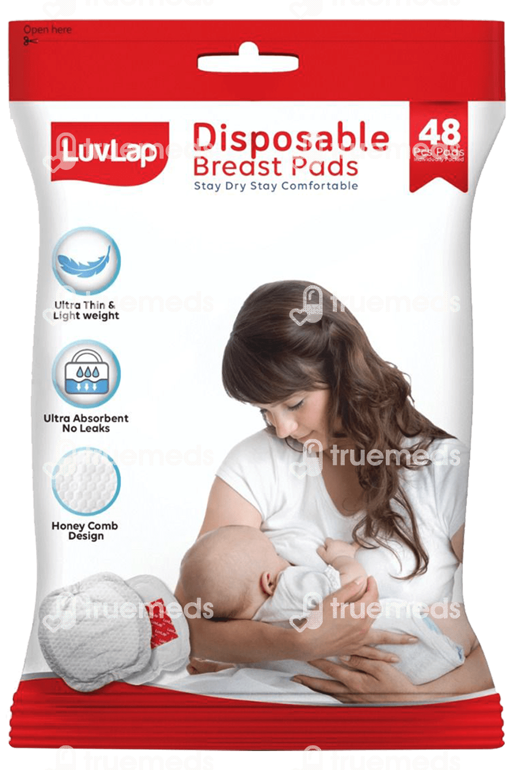 Luvlap Disposable Breast Pads 48 - Uses, Side Effects, Dosage, Price | Truemeds