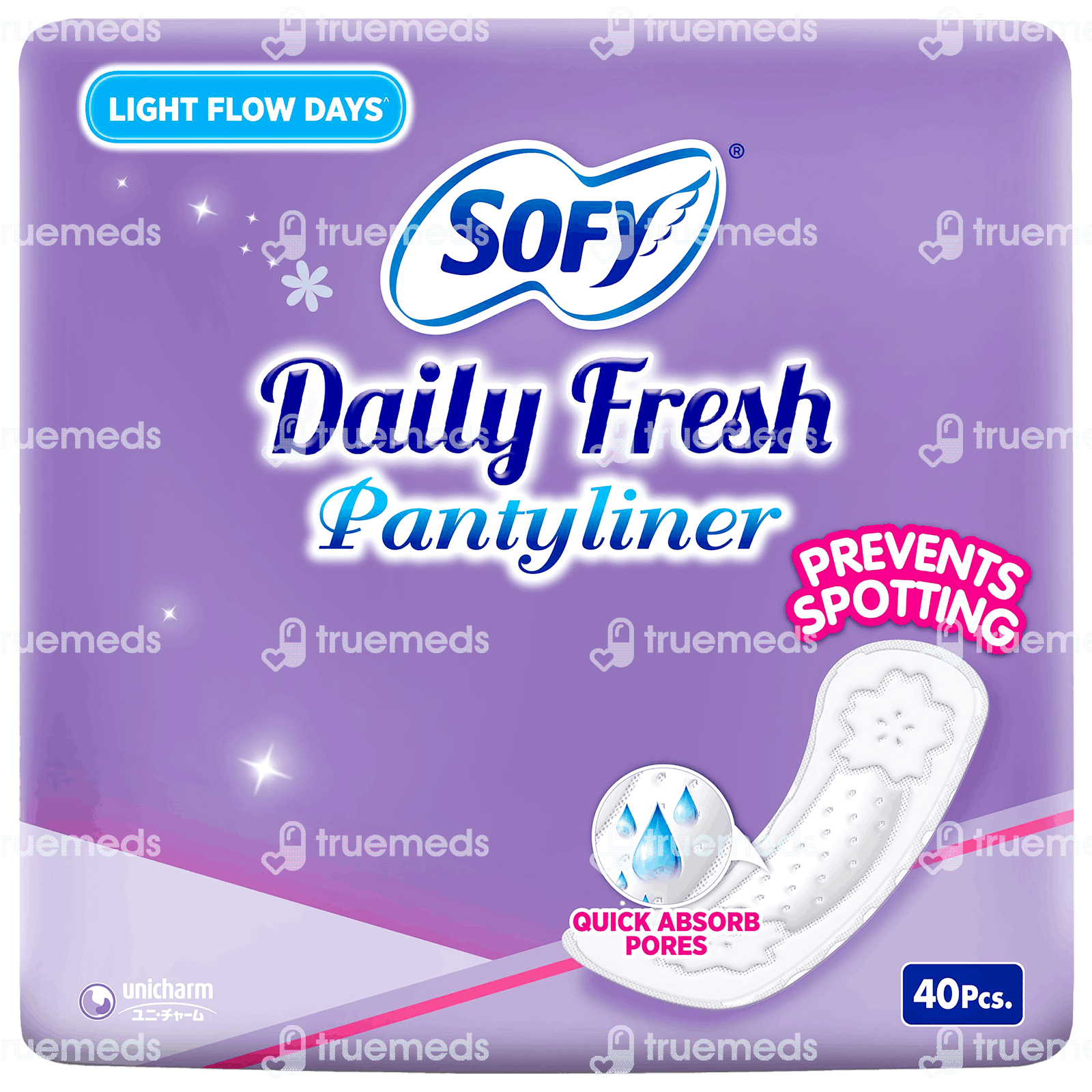 Sofy Daily Fresh Pantyliner 40 - Uses, Side Effects, Dosage, Price ...