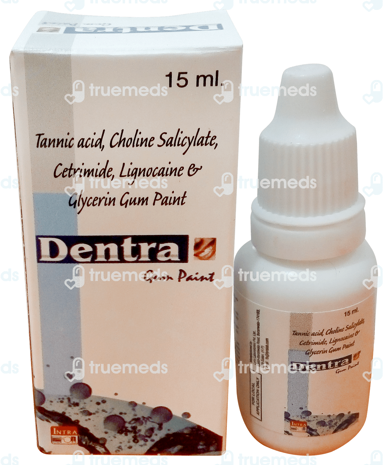 Dentra Paint 15 Ml - Uses, Side Effects, Dosage, Price | Truemeds