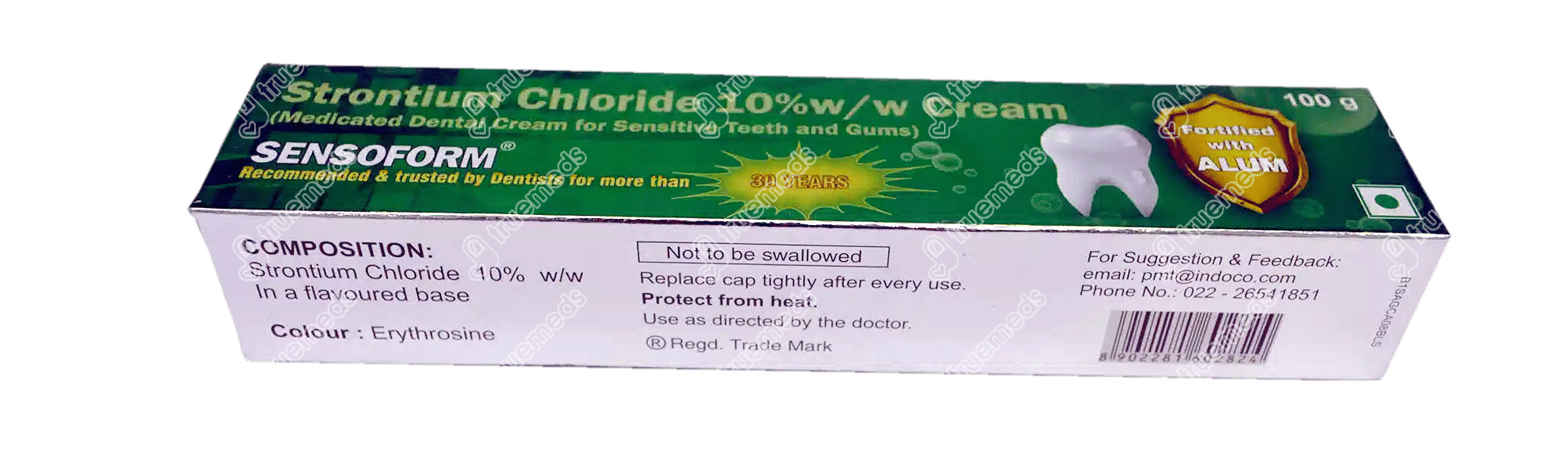 Sensoform 10 Paste 100 Gm - Uses, Side Effects, Dosage, Price | Truemeds
