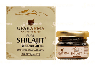 Upakarma Ayurveda Pure Shilajit Resin Form Paste 15 Gm - Uses, Side ...