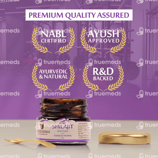 Upakarma Ayurveda Pure Shilajit Resin Form With Ashwagandha Paste 20 Gm ...