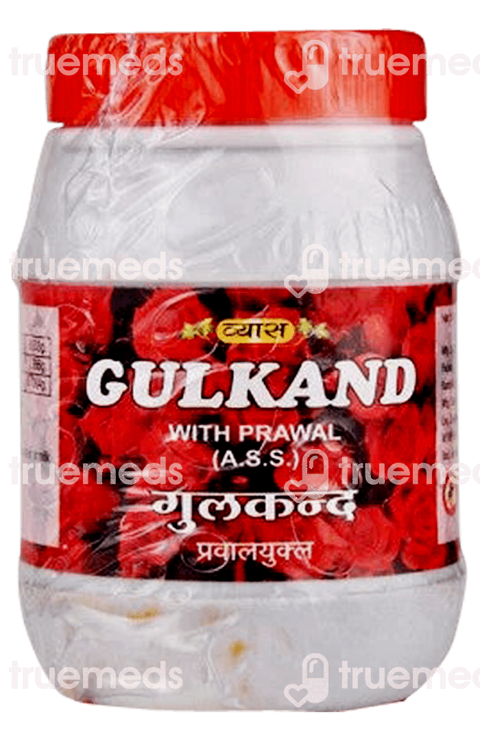 Vyas Gulkand Prawal Yukta Paste 250 Gm - Uses, Side Effects, Dosage ...