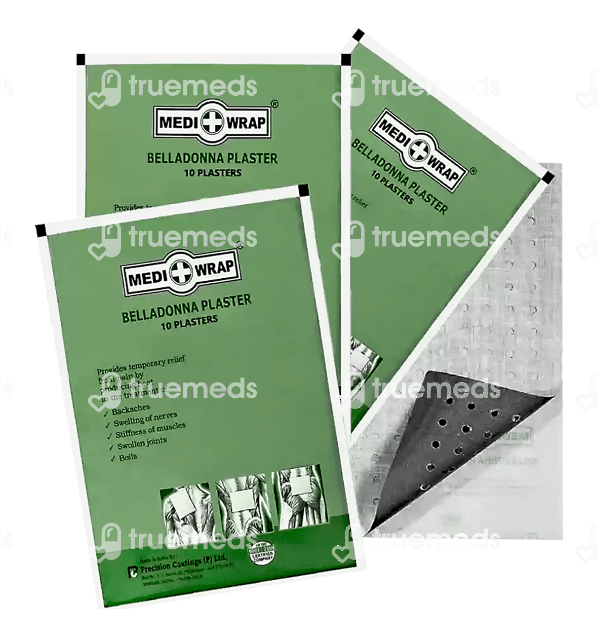Mediwrap Belladonna Plaster Pack Of 30 - Uses, Side Effects, Dosage ...
