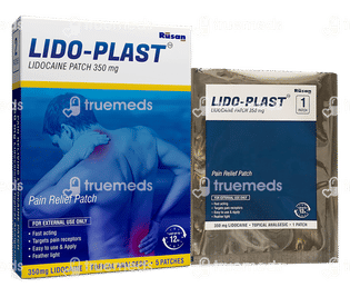 Lido Plast 350 Mg Patch 5 - Uses, Side Effects, Dosage, Price | Truemeds