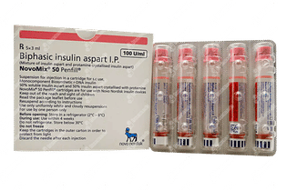 Novomix 50/50 Penfill 3 ML (pack Of | Order NOVOMIX 50/50 PENFILL 3 ML ...