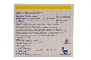 Fiasp 100 Iu Penfill 3 Ml Pack Of 5 - Uses, Side Effects, Dosage, Price | Truemeds