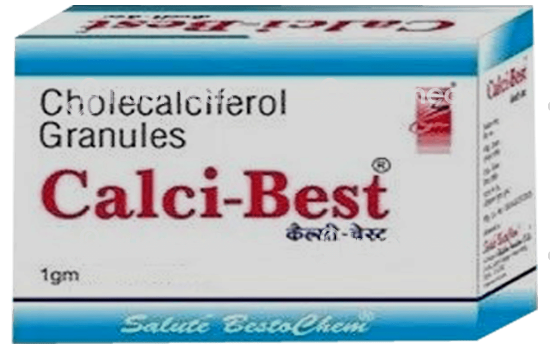 Calcibest 60000 IU Powder 1 GM: Uses, Side Effects, Price & Substitutes