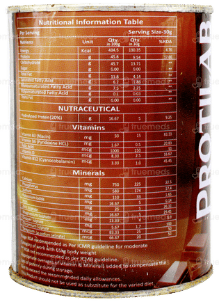 Protilab Chocolate Powder | Buy Protilab Chocolate Online at Truemeds