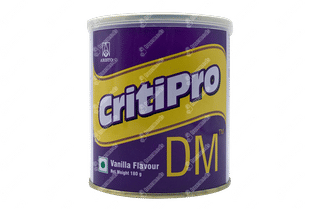 Critipro Dm Powder 180 Gm - Uses, Side Effects, Dosage, Price | Truemeds