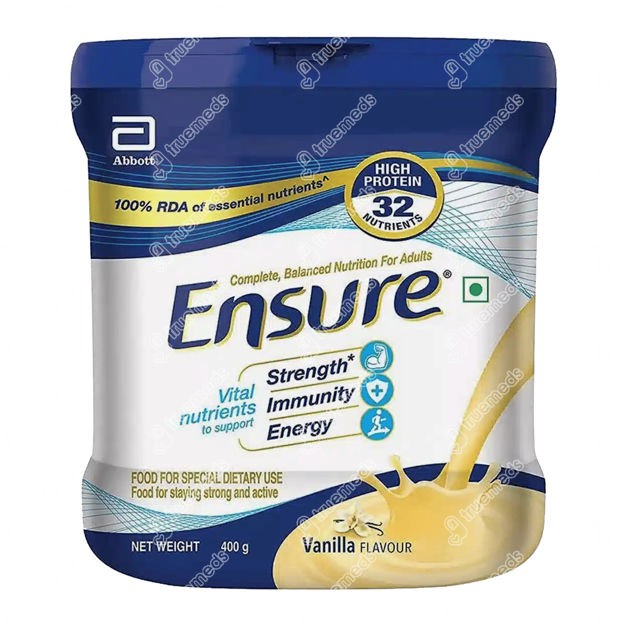 Ensure Vanilla Powder Jar 400 Gm - Uses, Side Effects, Dosage, Price ...