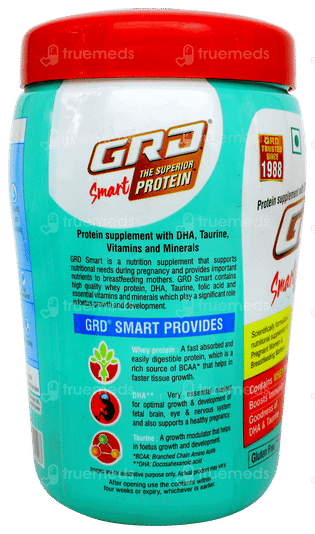 Grd Smart Vanilla Powder 200 Gm - Uses, Side Effects, Dosage, Price ...