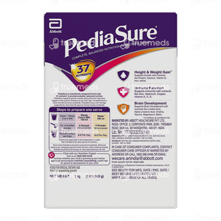 Pediasure Complete Vanilla Powder 1000 Gm - Uses, Side Effects, Dosage ...