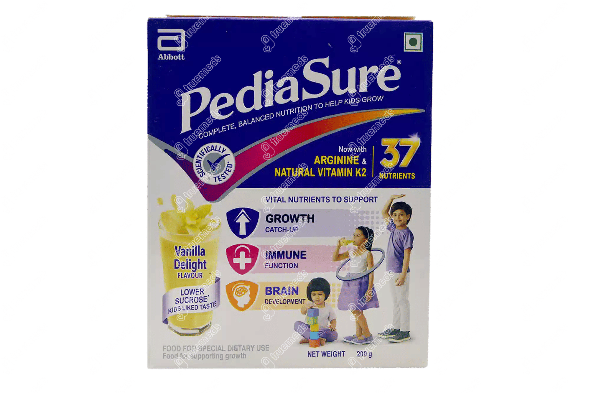 Pediasure Complete Vanilla Powder 200 Gm Refill - Uses, Side Effects ...