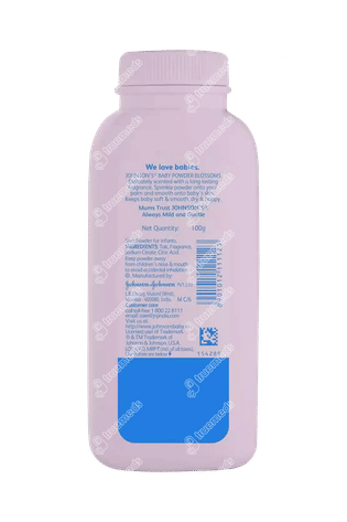 Johnsons Baby Powder Blossoms 100 Gm - Uses, Side Effects, Dosage ...