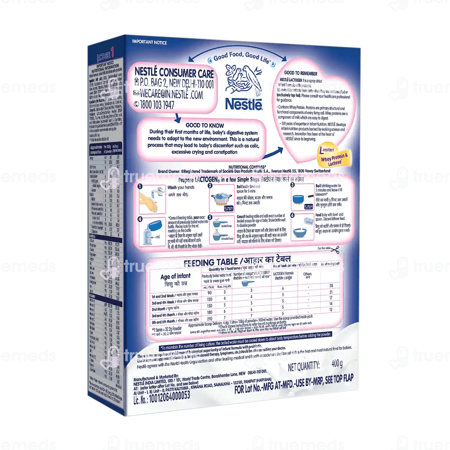 Nestle Lactogen Stage | Buy Nestle Lactogen Online at Truemeds