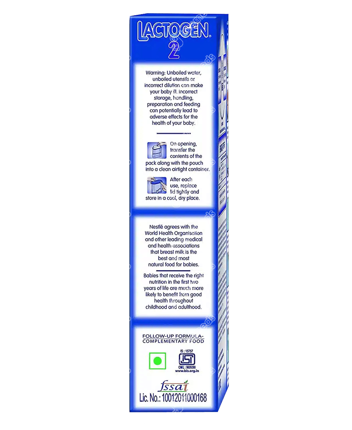Nestle Lactogen Stage 2 Refill Pack 400 Gm - Uses, Side Effects, Dosage ...