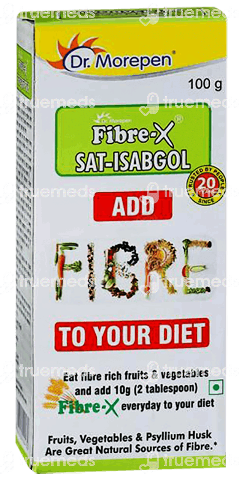 Fiber X Sat Isabgol | Buy Fiber X Online at Truemeds
